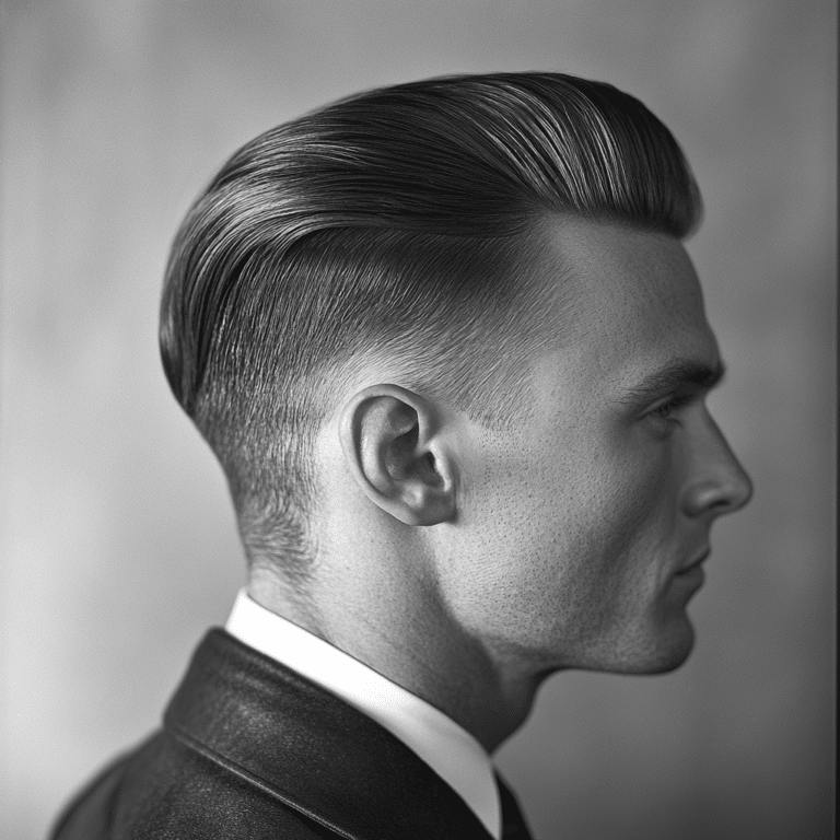 The Slick back Haircut: Past and Present – VAGA men's magazine