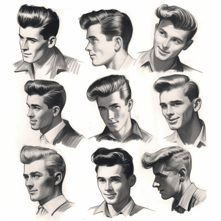 Iconic 1950s Hairstyles for Men: Then and Now