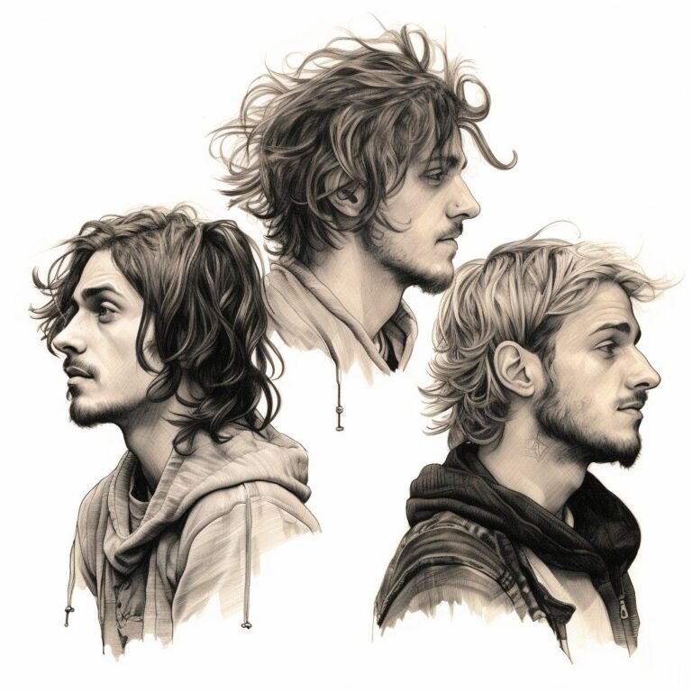 Men's Grunge Hairstyles: Embracing the Raw Rebellion