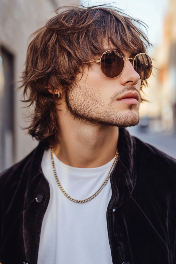 Reviving Retro Cool: The Shag Haircut for Men