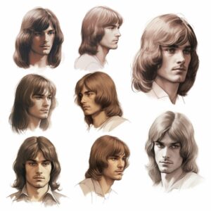 Reviving Retro Cool: The Shag Haircut for Men