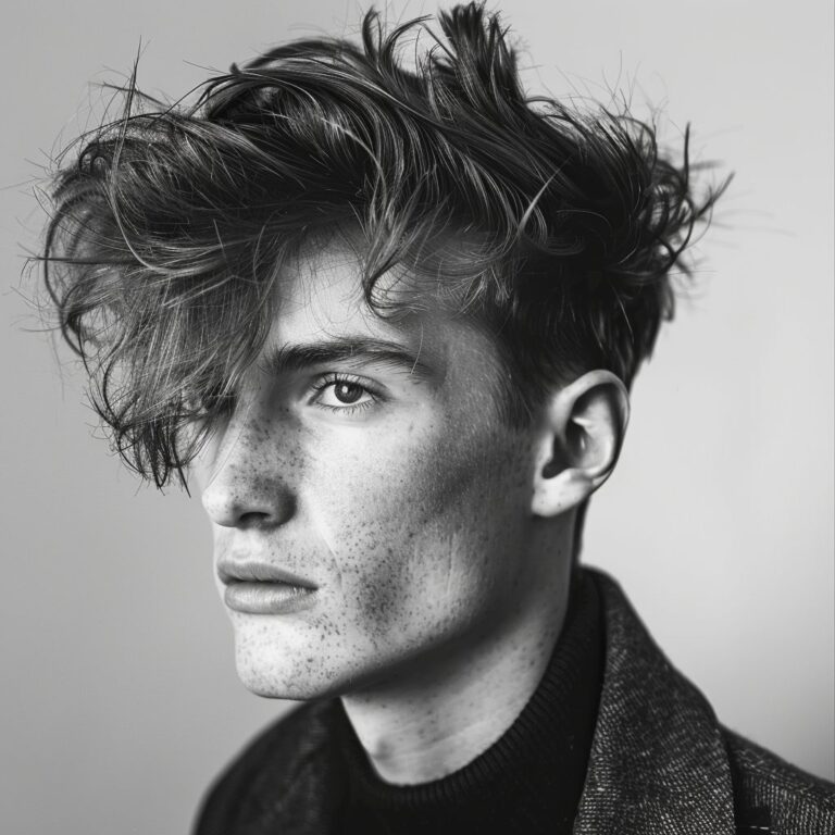 10 Stylish Mid to Short Messy Hair Looks for Men: Effortless Elegance