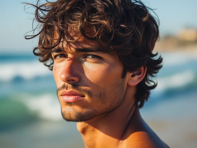 Messy Short Surfer Hair: Beach-Inspired Style Tips