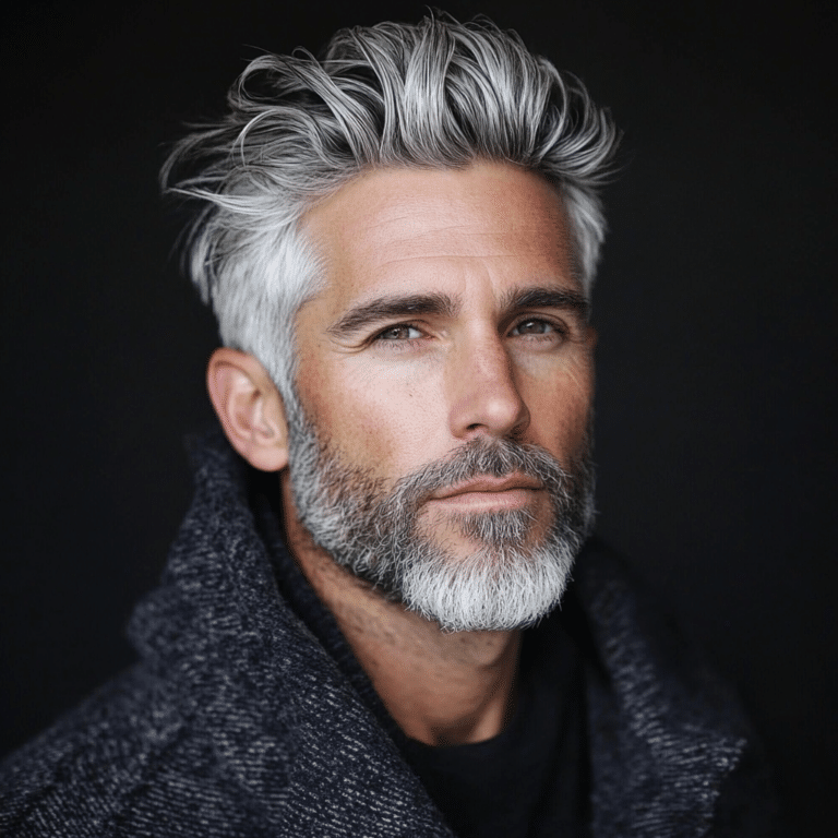 Embracing the Salt and Pepper Look for Men with Graying Hair