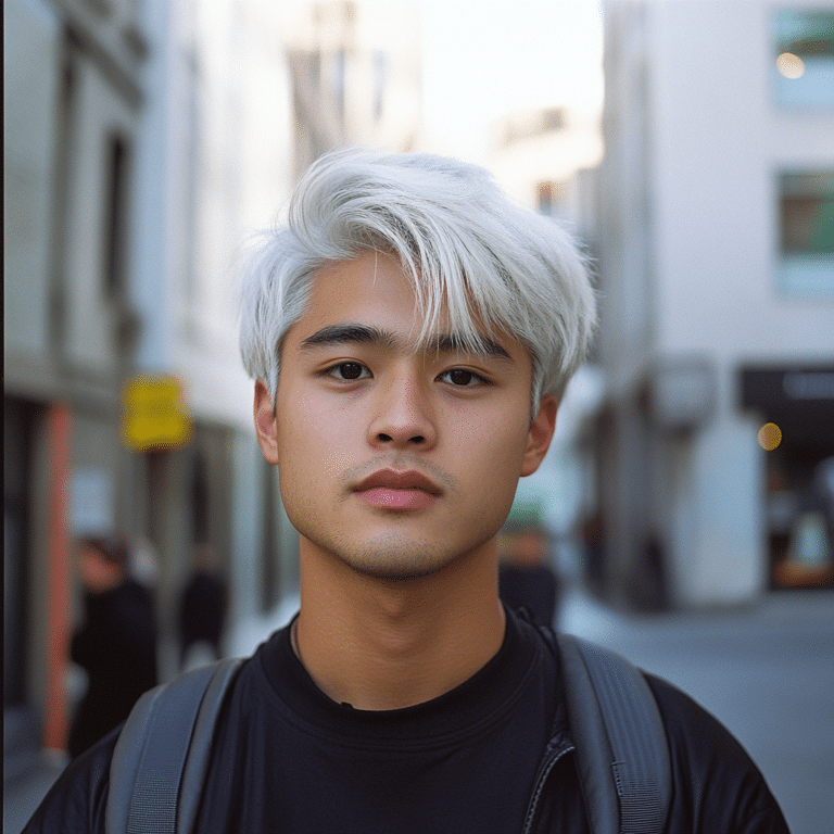 Silver Color Hair for Men: A Modern Statement