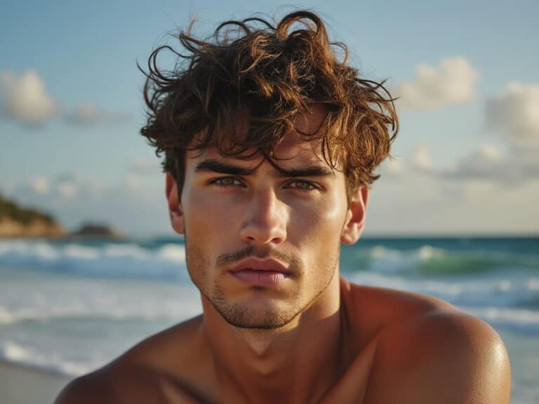 Messy Short Surfer Hair: Beach-Inspired Style Tips