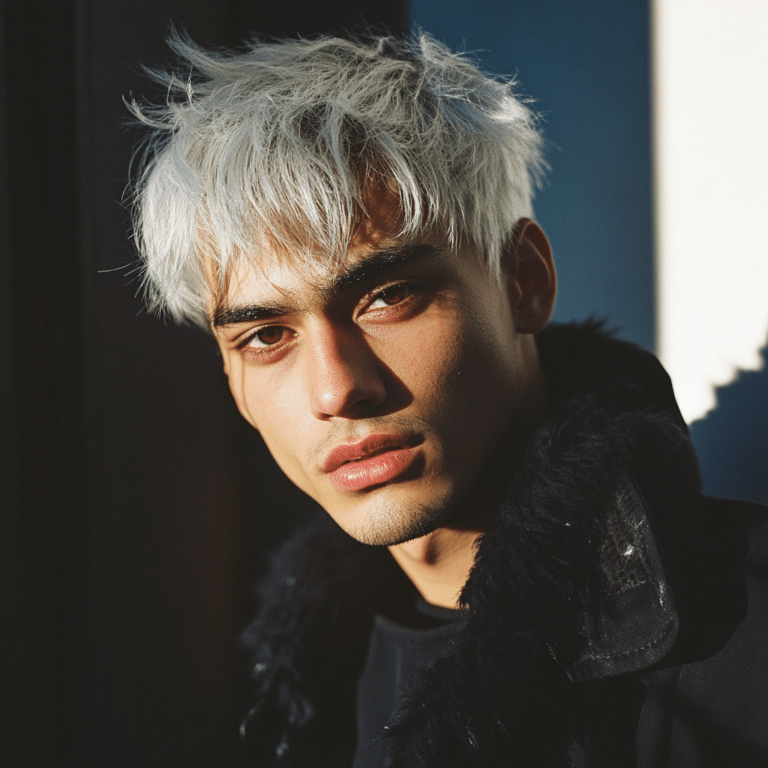 Silver Color Hair for Men: A Modern Statement