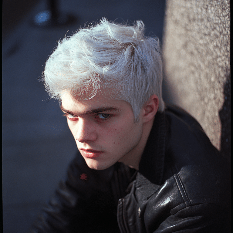Silver Color Hair for Men: A Modern Statement