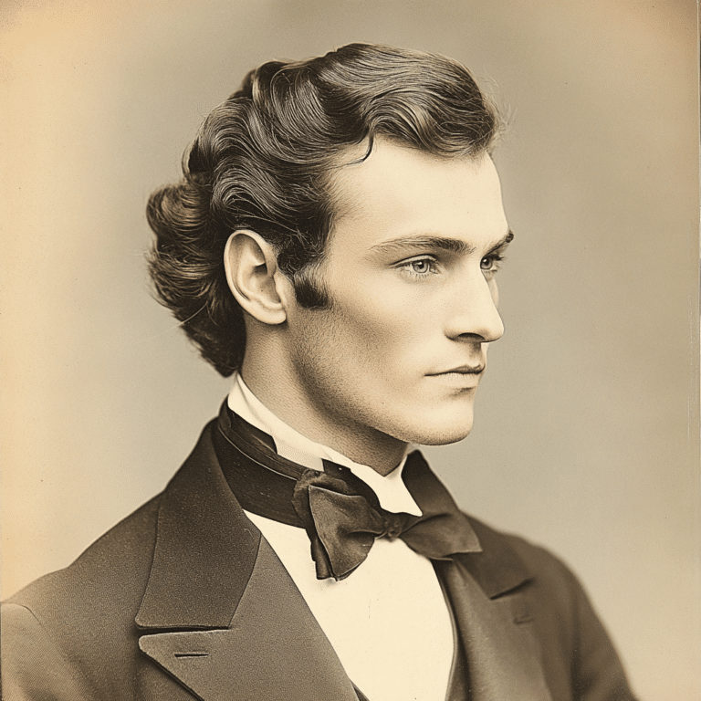 1800s Men’s Hairstyles: Timeless Styles That Defined a Century