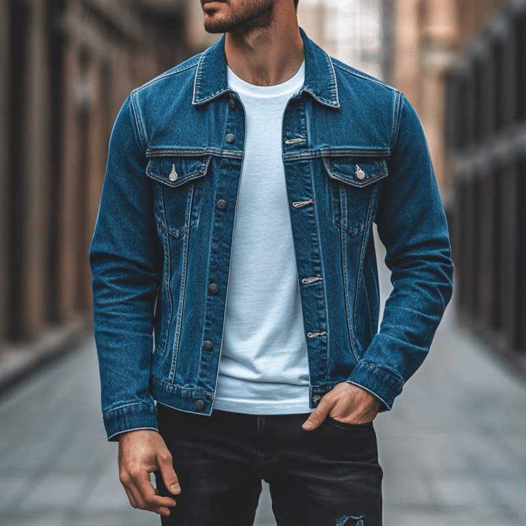 How to Wear a Denim Jacket for Men: Style Tips & Outfit Combinations ...