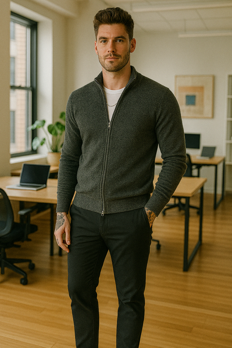 Men's Business Casual Outfits: Office Work Looks with Purpose