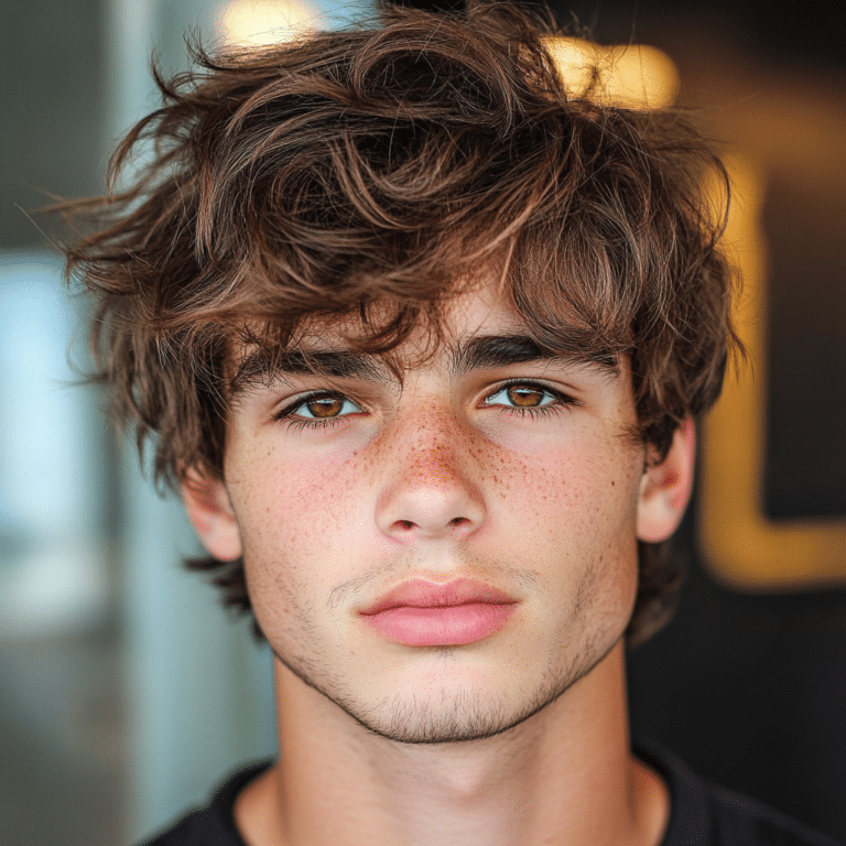 Messy Shaggy Boy Cuts: Trendy Effortless Cool – VAGA men's magazine