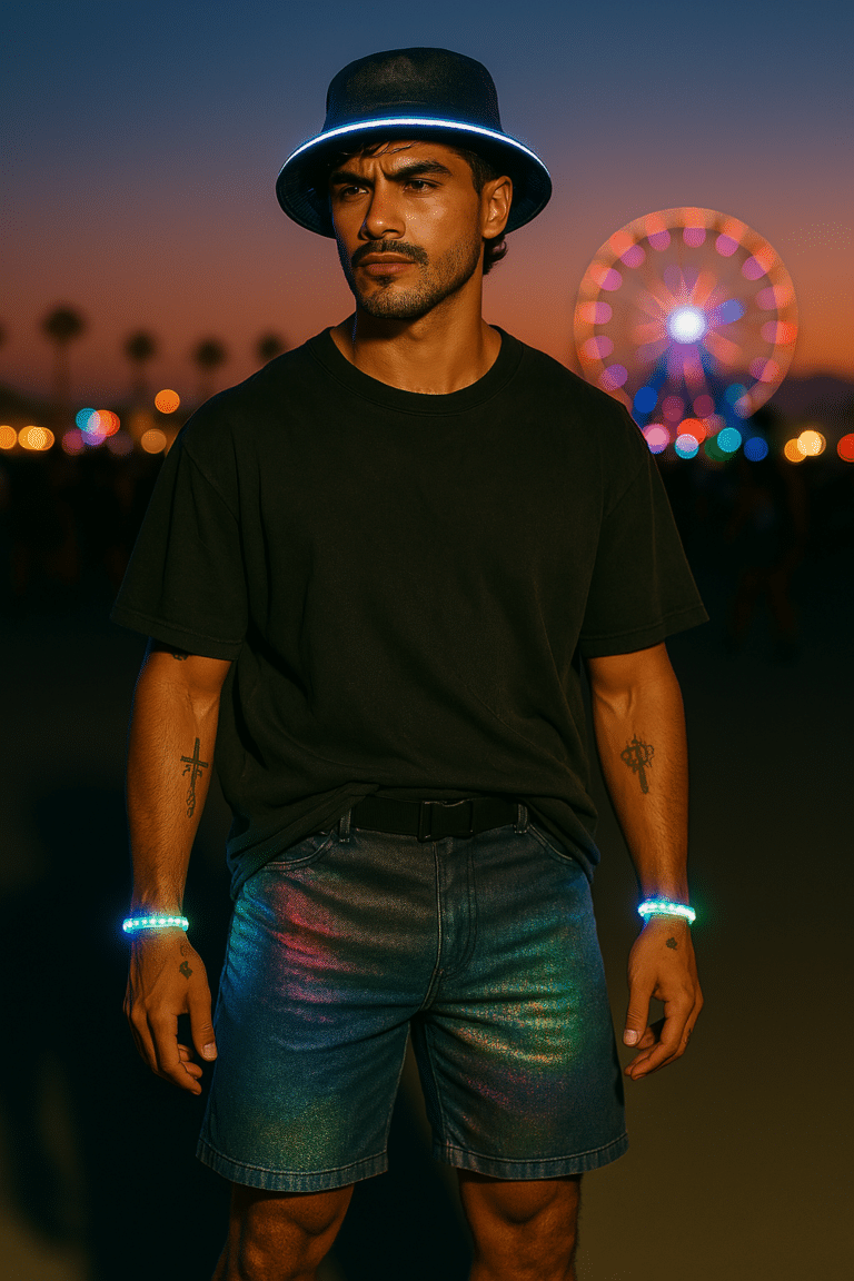 Rave Outfits for Men That'll Make You the Main Character (Without Even ...