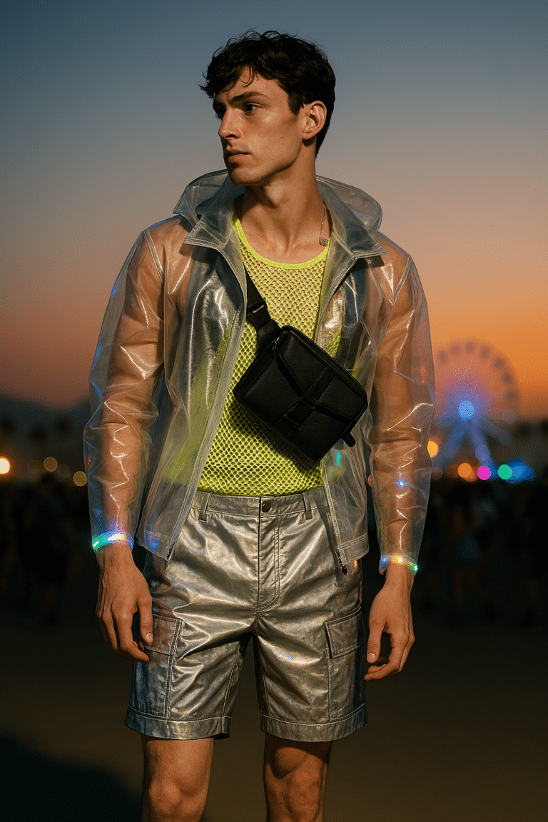 Rave Outfits for Men That'll Make You the Main Character (Without Even ...