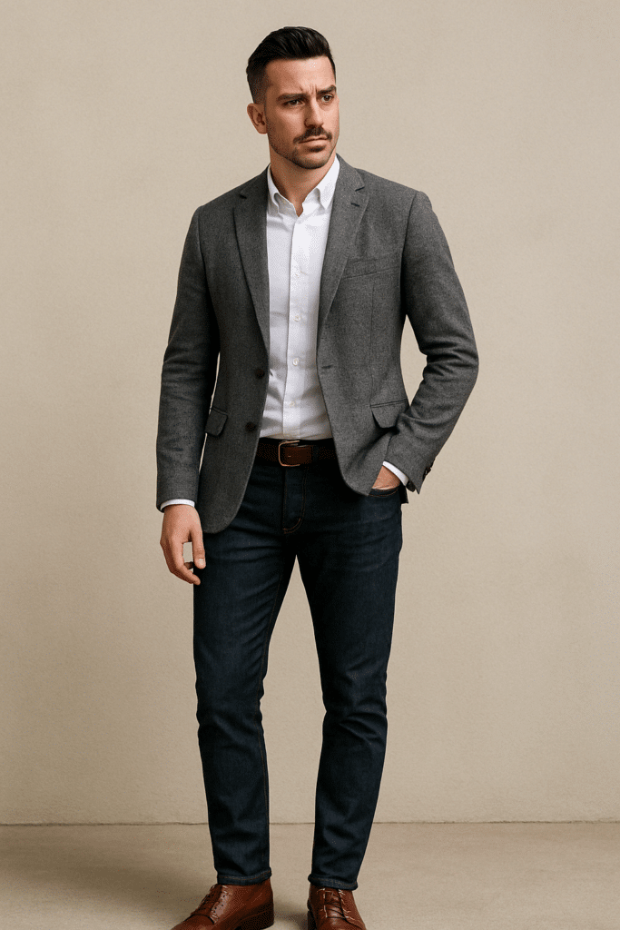Men's Business Casual Outfits: Office Work Looks with Purpose