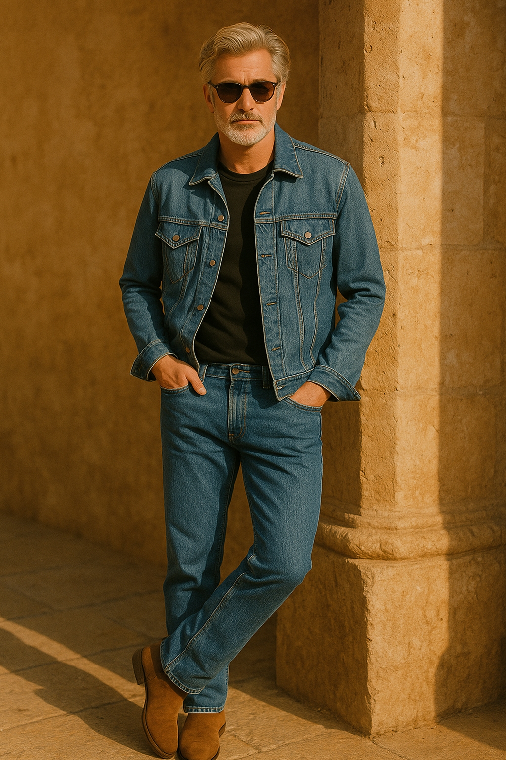 What Is a Canadian Tuxedo? A Guide to Denim-on-Denim Style – VAGA men's ...