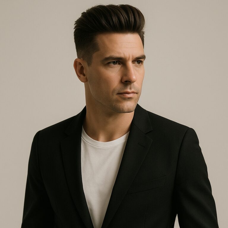 Modern Pompadour Hairstyle vs. Old School Pompadour – VAGA men's magazine