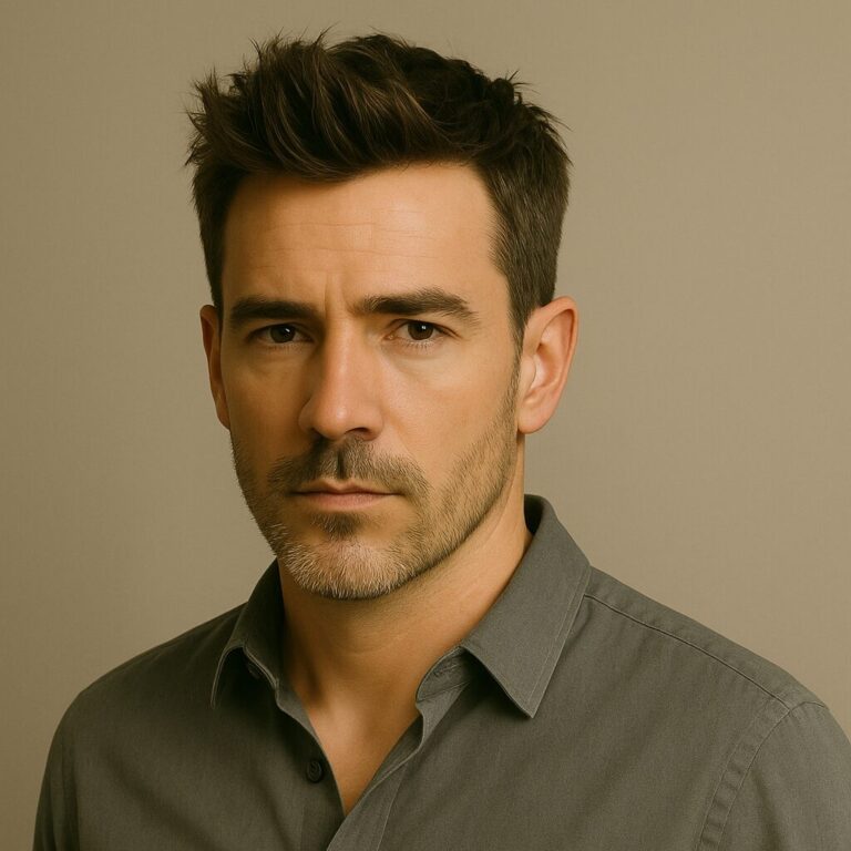 3 Short Quiff Haircuts for Older Men with Thinning Hair