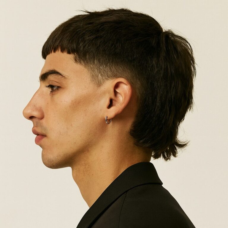 The Short Mullet Haircut: A Modern Take on a Classic for Men