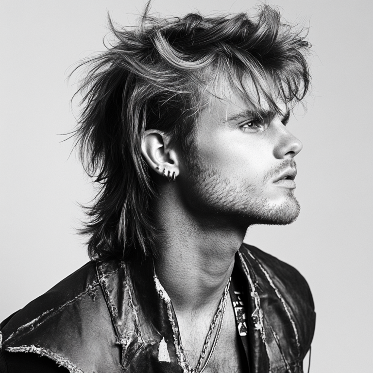 Mullet Hairstyles for Men: The Iconic Cut Reimagined – VAGA men's magazine